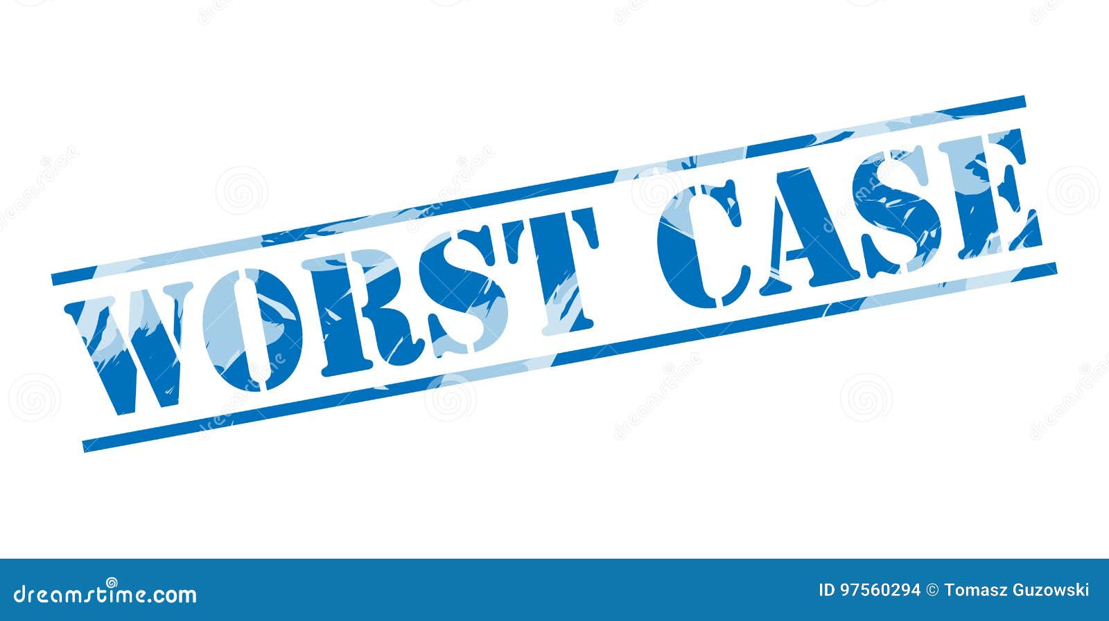 Worst Case Best Case Real Life Stock Image | CartoonDealer.com #101562481