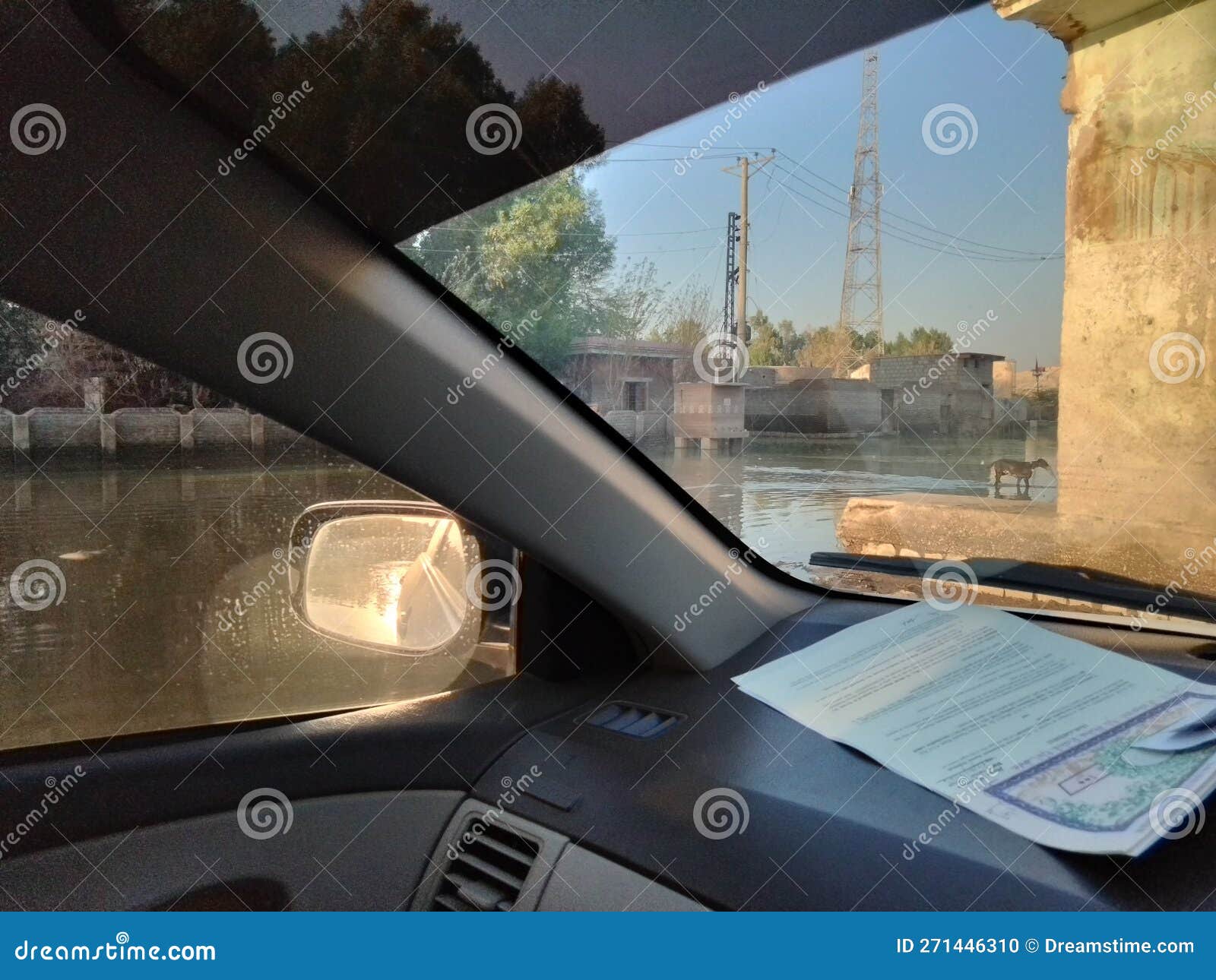 Worst Condition of City after Flood Stock Photo - Image of city ...