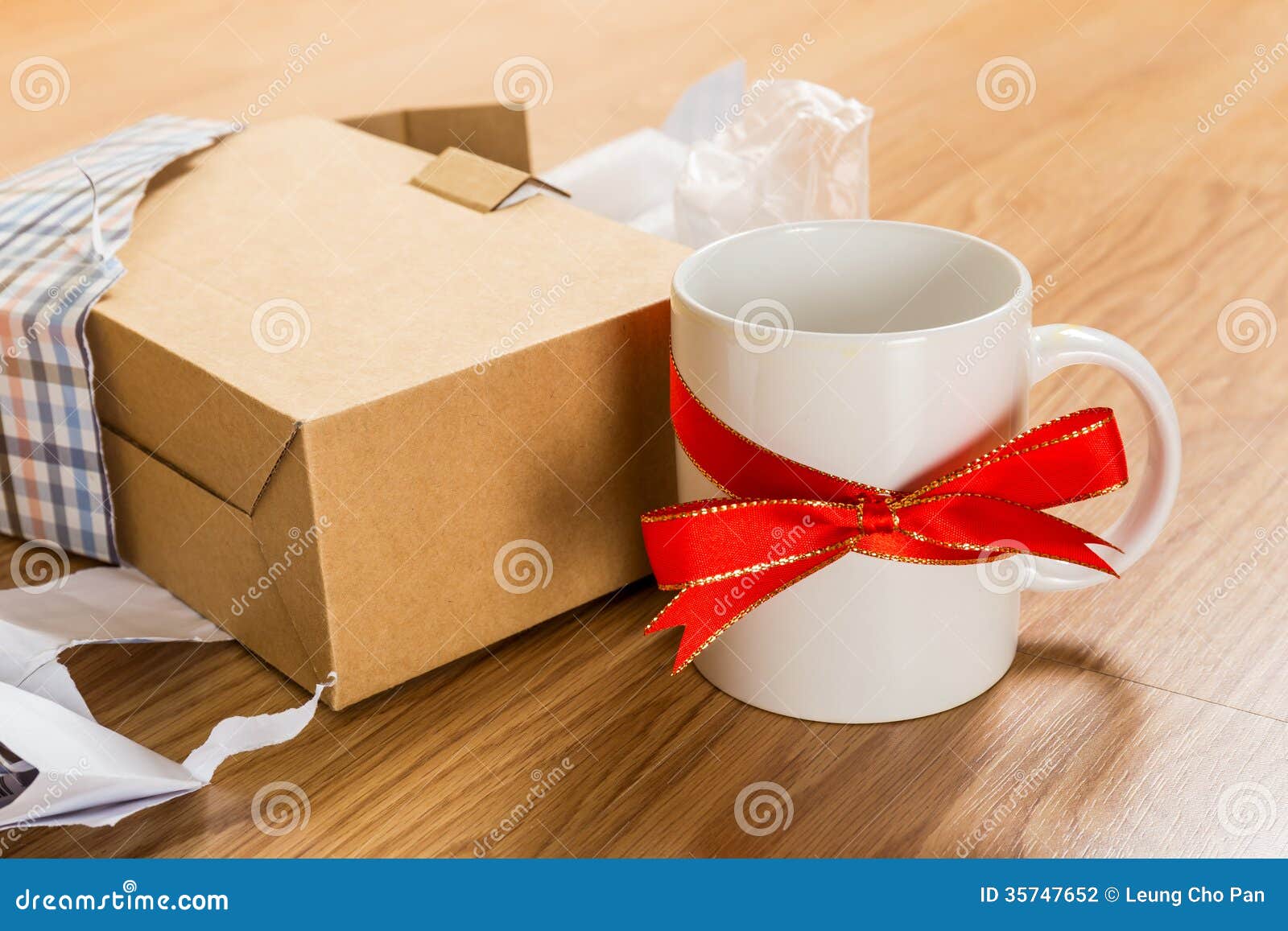 Worst gift, cup stock photo. Image of surprise, wrap - 35747652