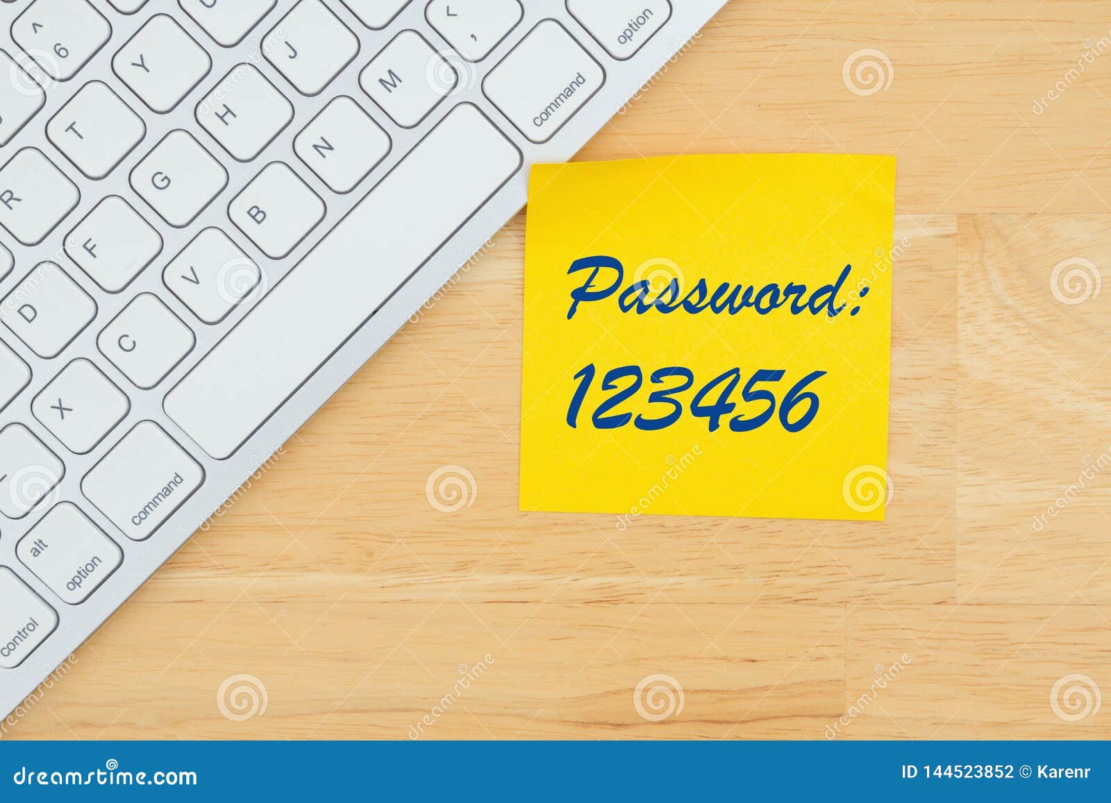 123456 Worst Password Ever on a Sticky Note with a Keyboard Stock Photo ... 123456 Worst Password Ever on a Sticky Note with a Keyboard Stock Photo ...