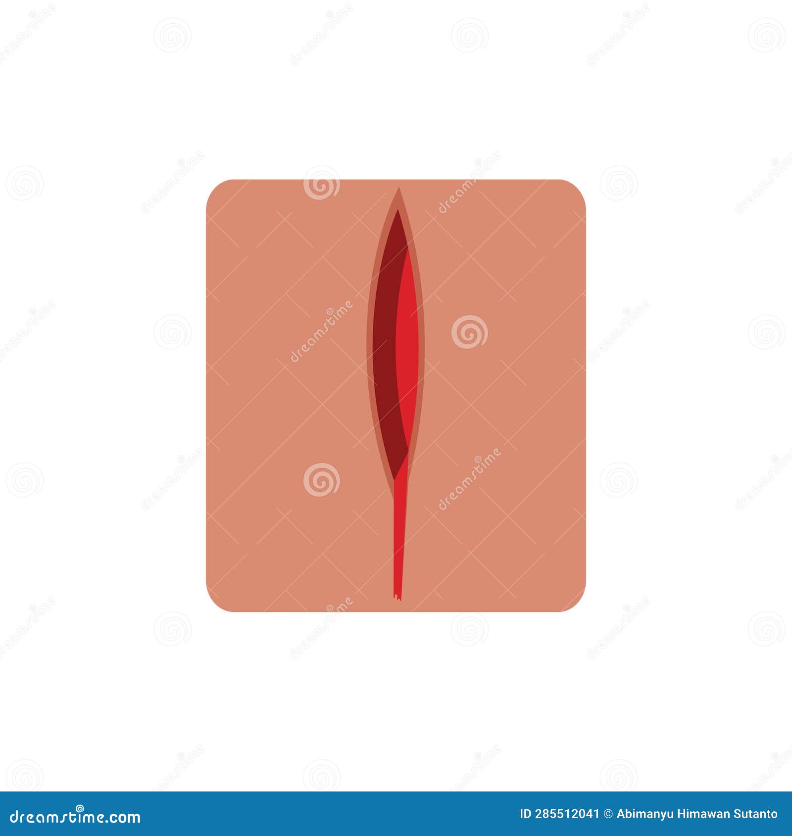 Wound icon vector stock vector. Illustration of medicine - 285512041