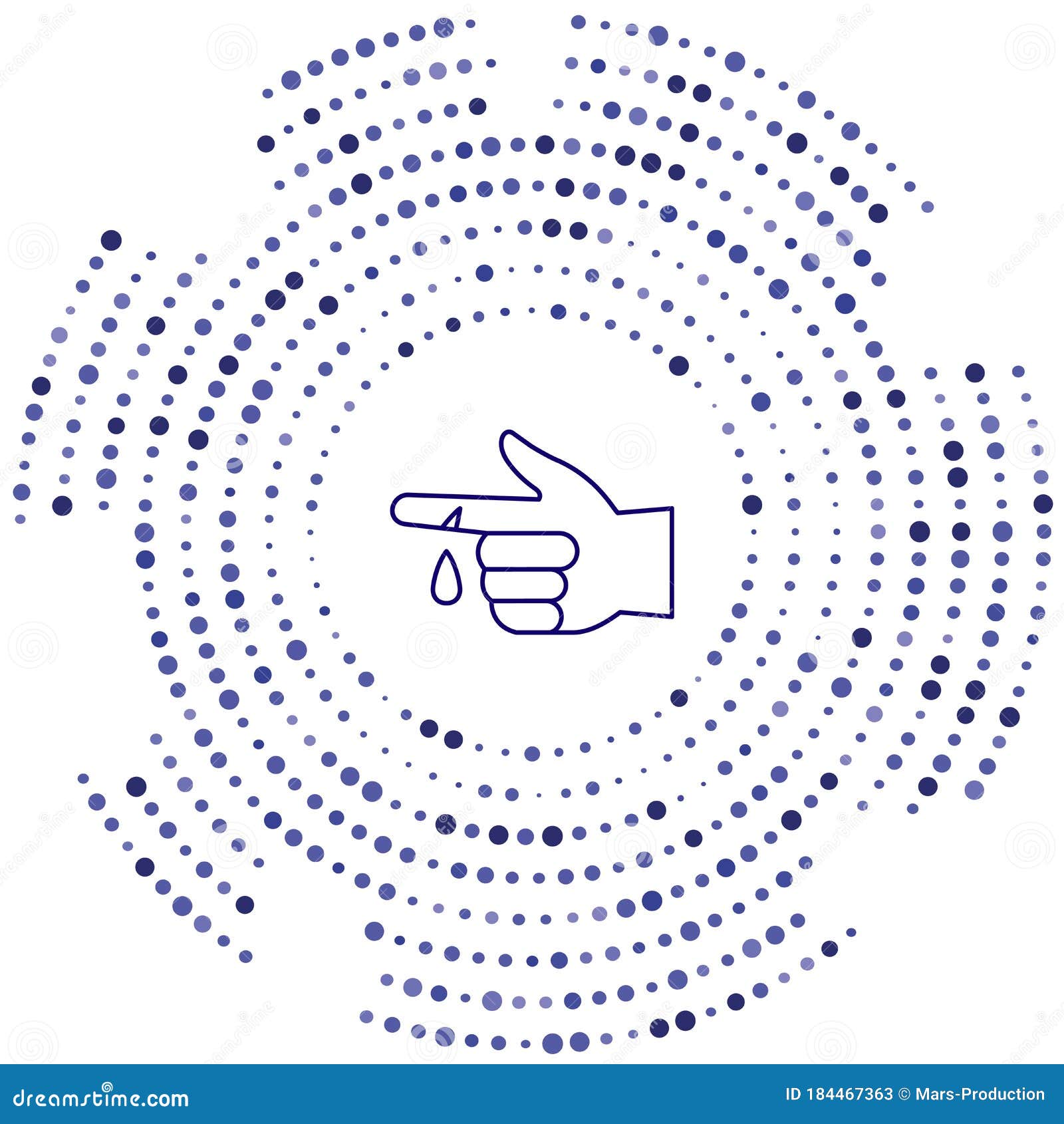 Wound Vector Icon. Wound Editable Stroke. Wound Linear Symbol for Use ...