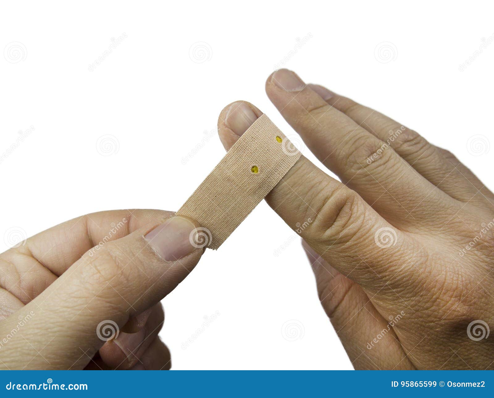 Wound on the Winding Finger Stock Image - Image of emergency, isolated ...