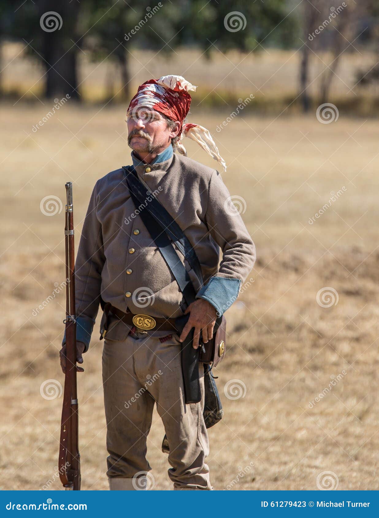 Wounded Civil War Confederate Soldier History Relived