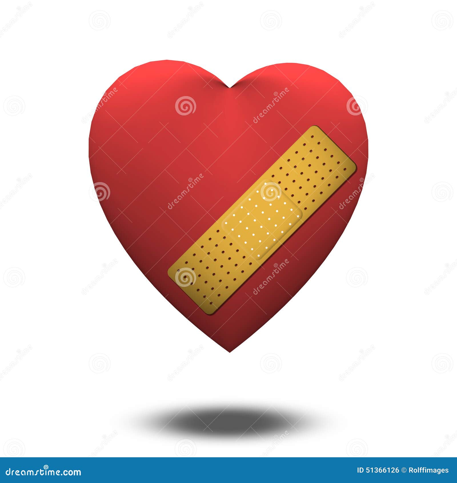 Wounded heart stock illustration. Illustration of marriage - 51366126