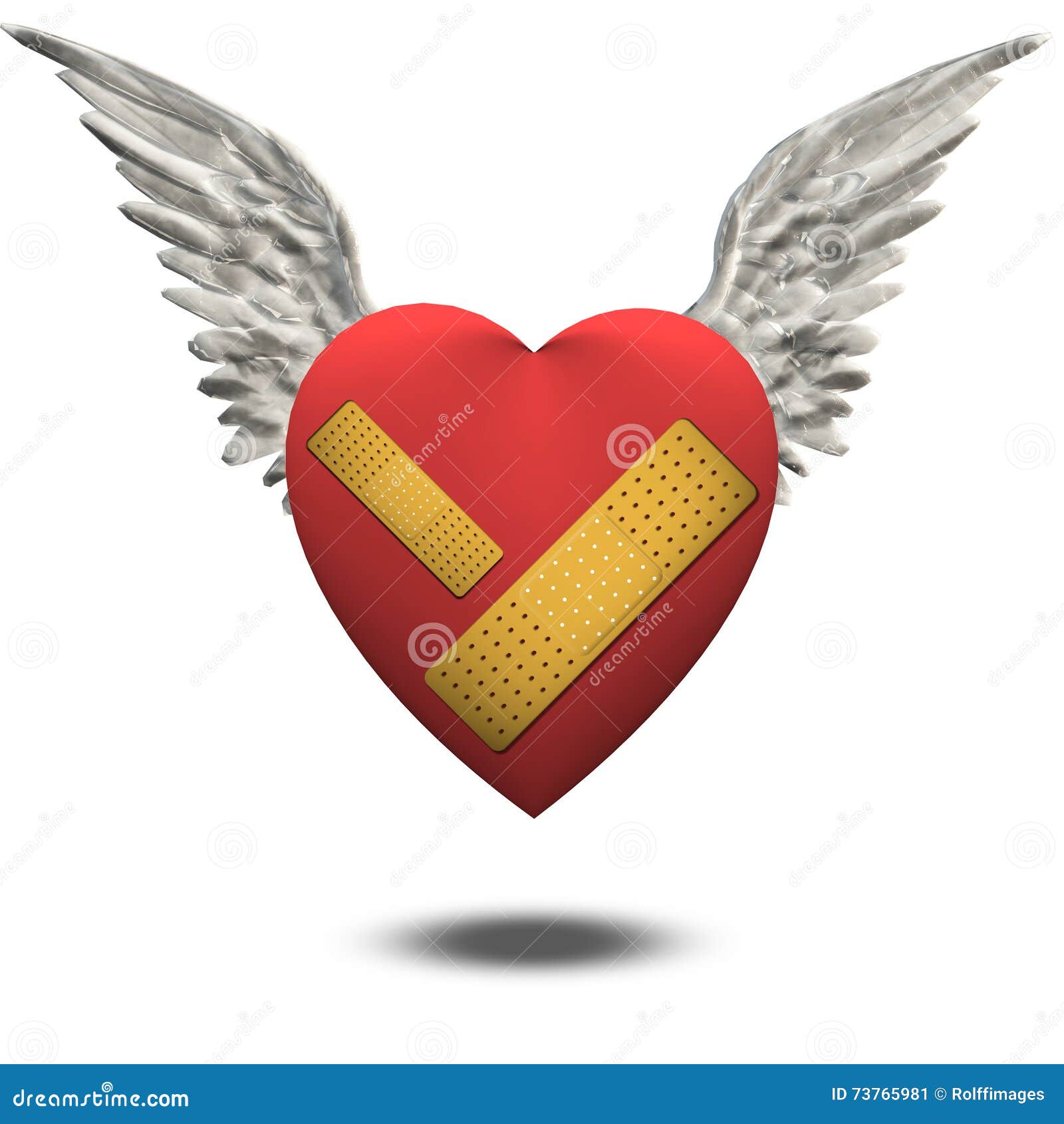 Wounded heart free stock illustration. Illustration of mended - 73765981