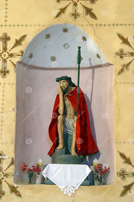 Wounded Jesus stock image. Image of church, ancient, historic - 20491907