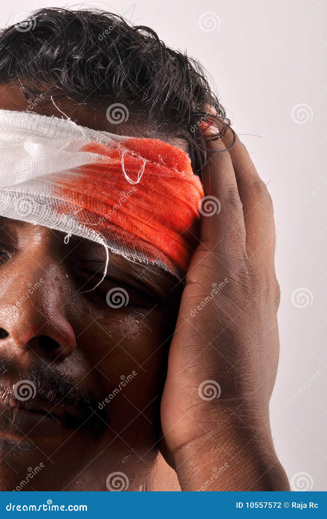 Wounded person stock photo. Image of care, fight, face - 10557572