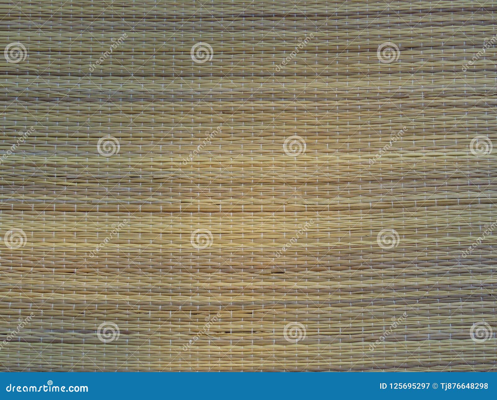 Woven Bamboo Mat Background Straw Weave Texture. Rustic Lifestyle ...