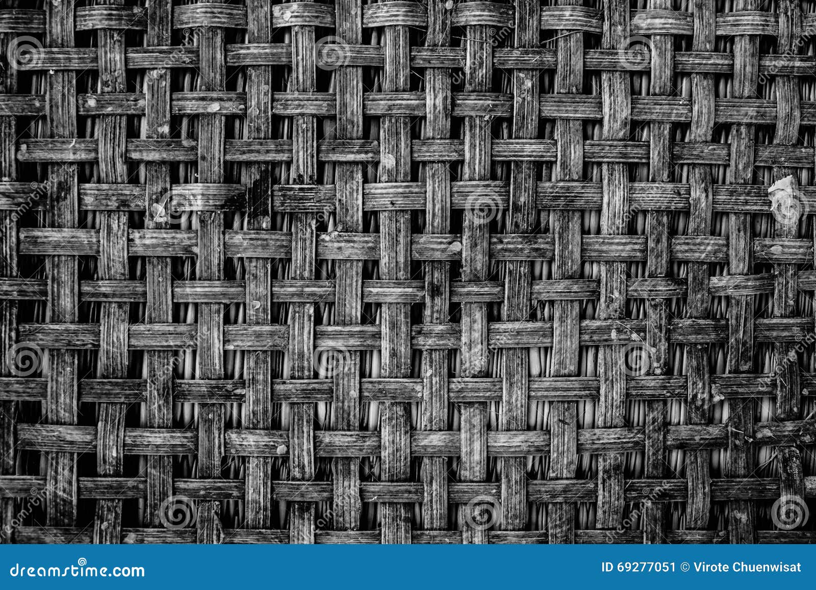 Woven bamboo pattern stock image. Image of closeup, detail - 69277051