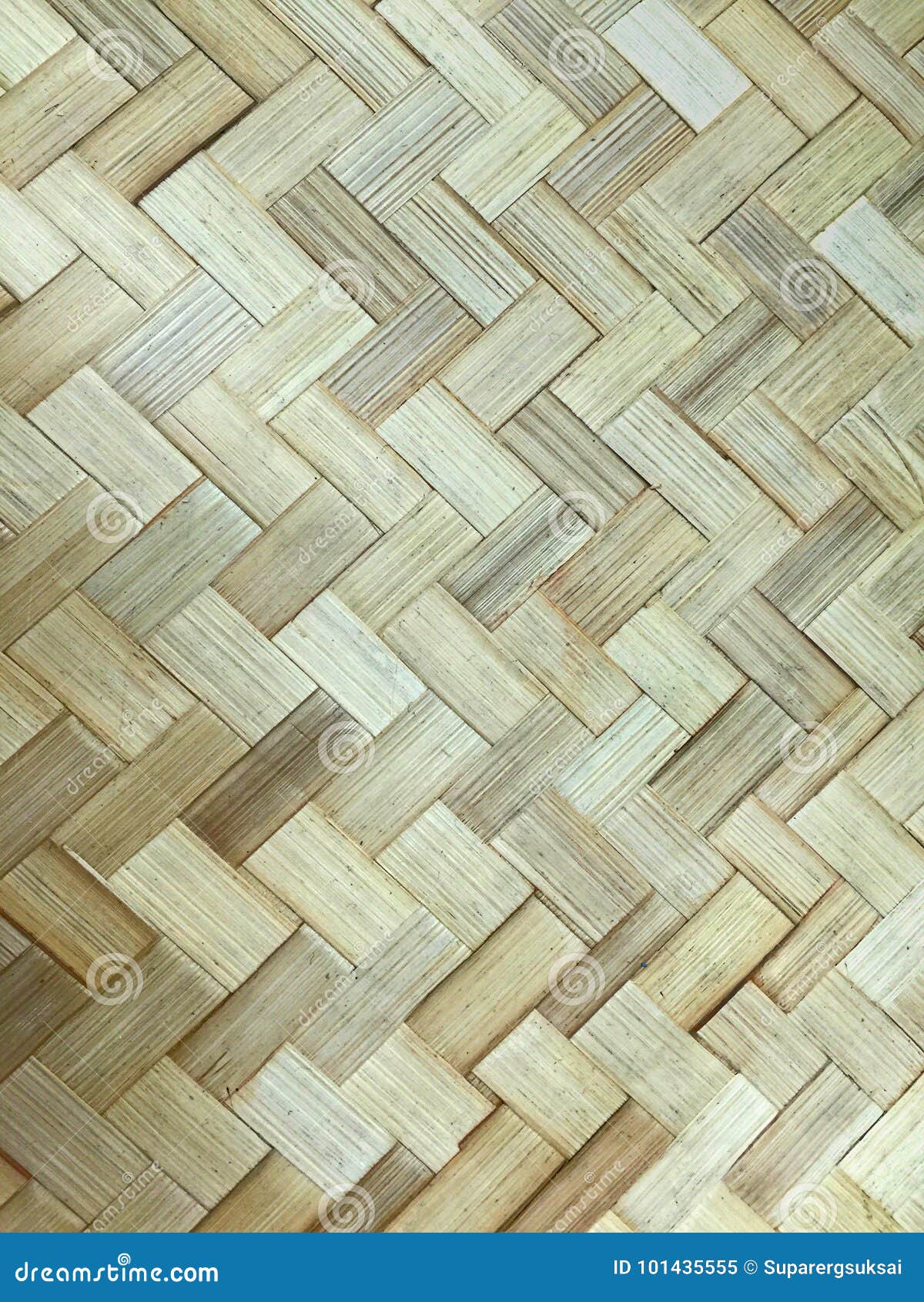 Woven Bamboo Strips Texture Stock Image - Image of thai, wallpaper ...