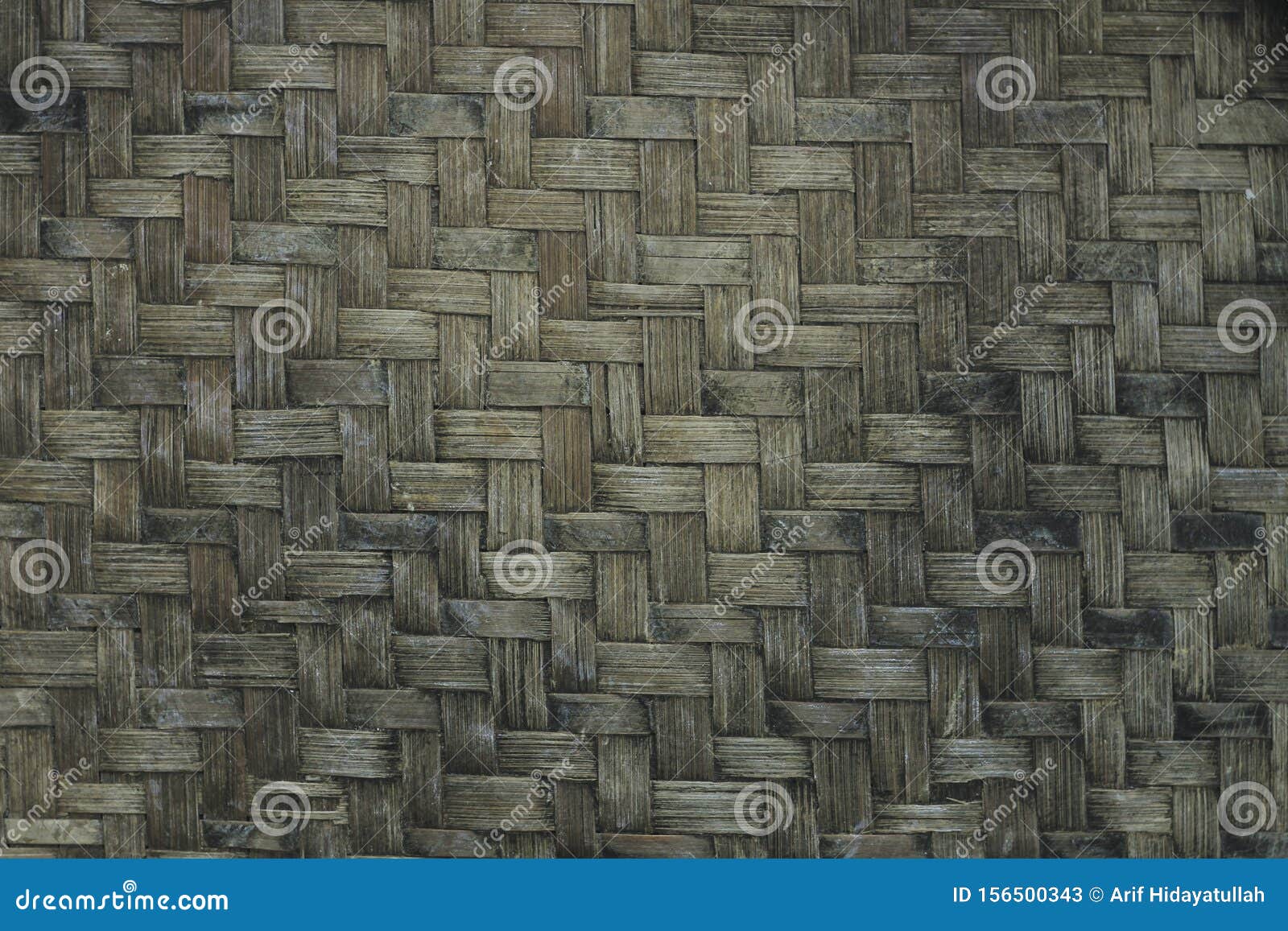 The Woven Bamboo Texture Pattern Background Stock Image - Image of ...