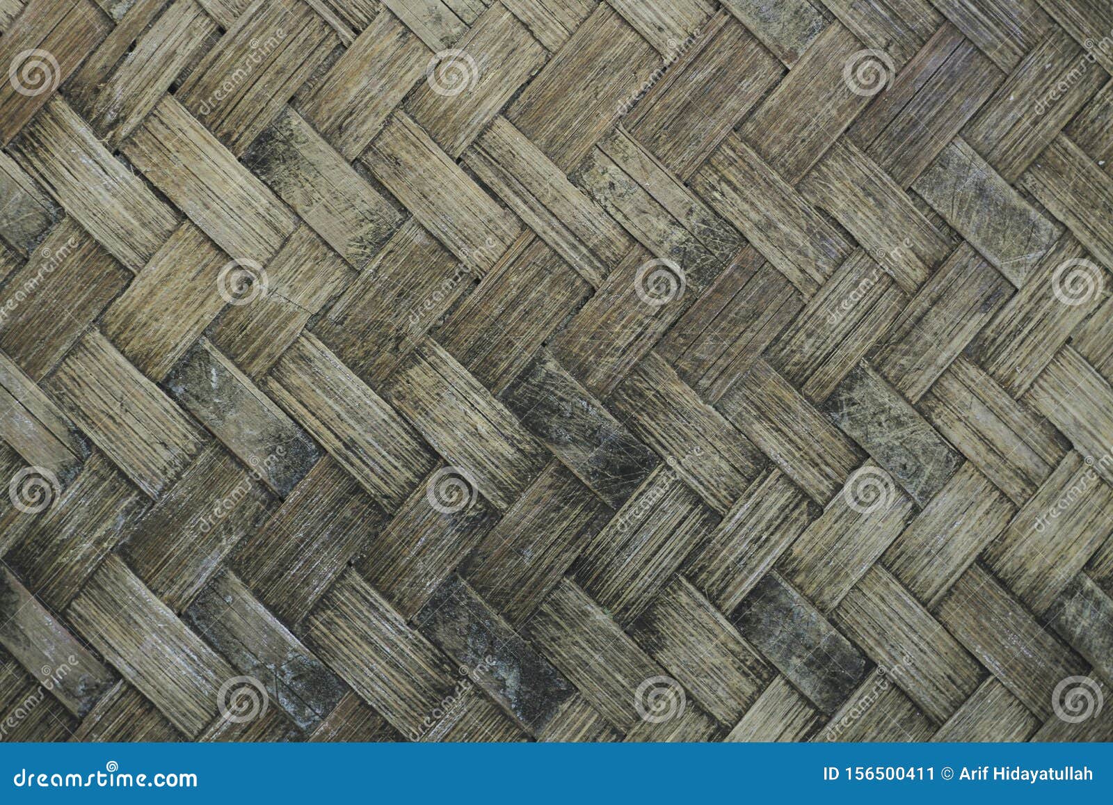 The Woven Bamboo Texture Pattern Background Stock Image - Image of ...