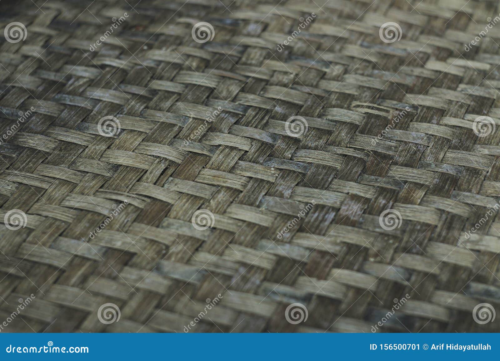 The Woven Bamboo Texture Pattern Background Stock Image - Image of ...