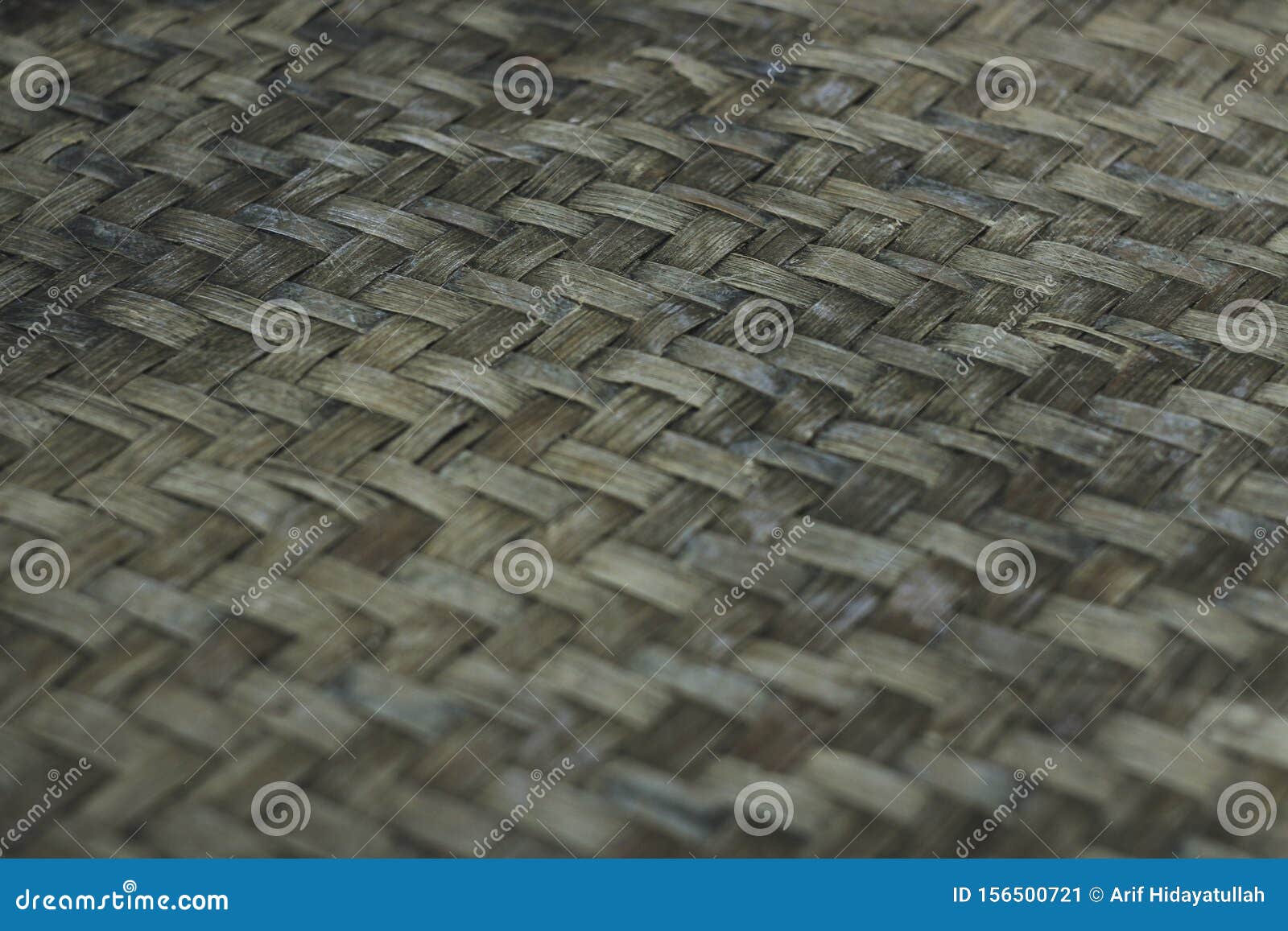 The Woven Bamboo Texture Pattern Background Stock Image - Image of ...