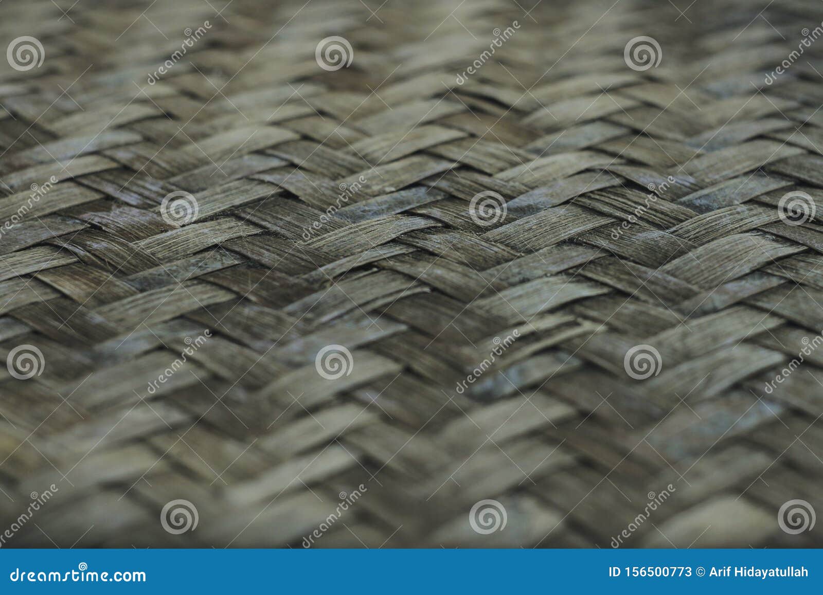 The Woven Bamboo Texture Pattern Background Stock Image - Image of ...