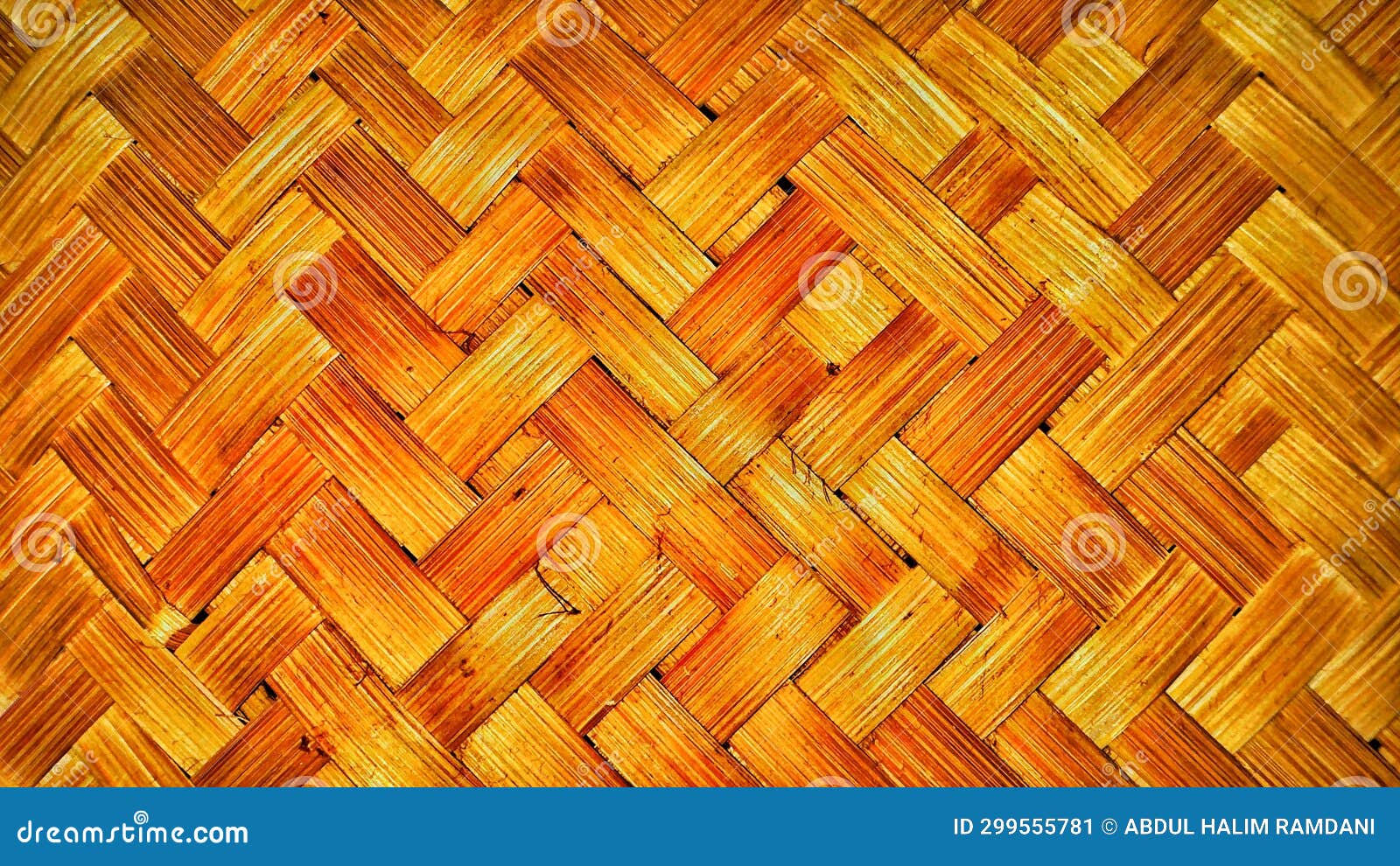 Woven Bamboo Stock Image Image Of Background Bamboo 299555781