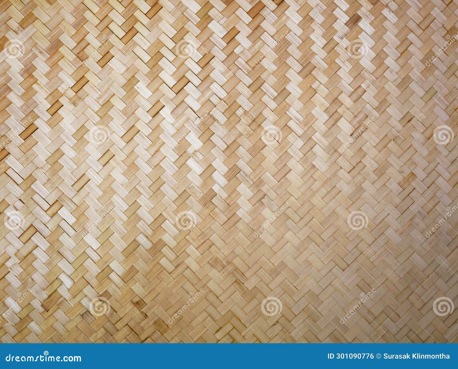 Woven Bamboo Wall Pattern Nature Texture Background. Traditional ...