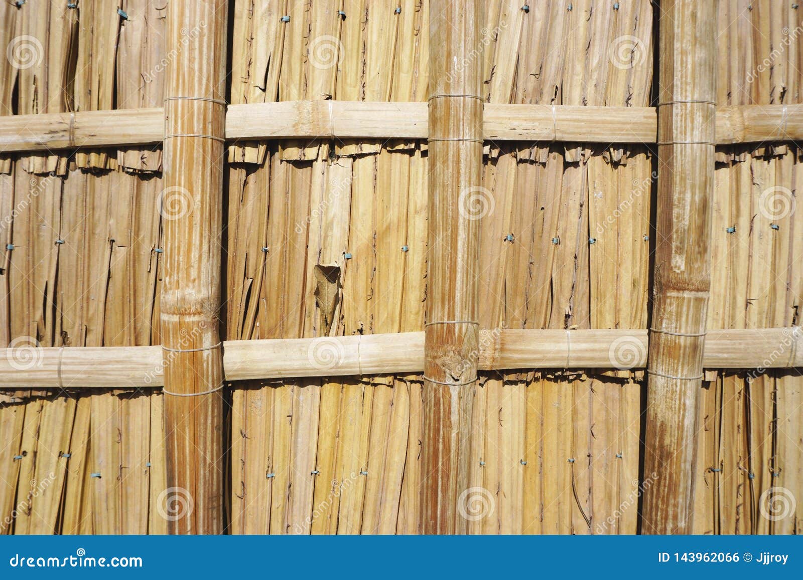 Woven Bamboo Wall with Square Grid Horizontal Architecture Background ...