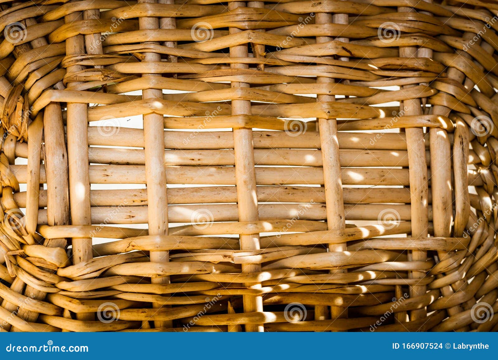 Woven Basket Texture and Pattern Background Stock Photo - Image of ...