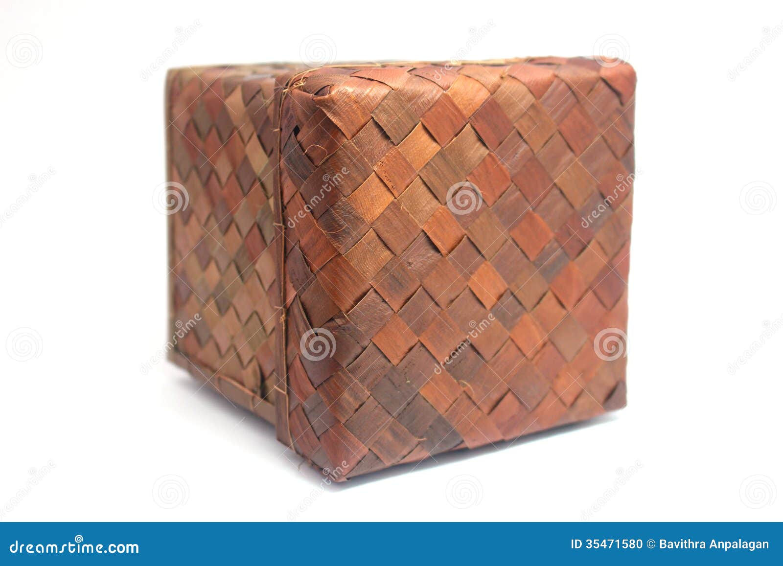Woven box stock photo. Image of custom, full, close, craft - 35471580