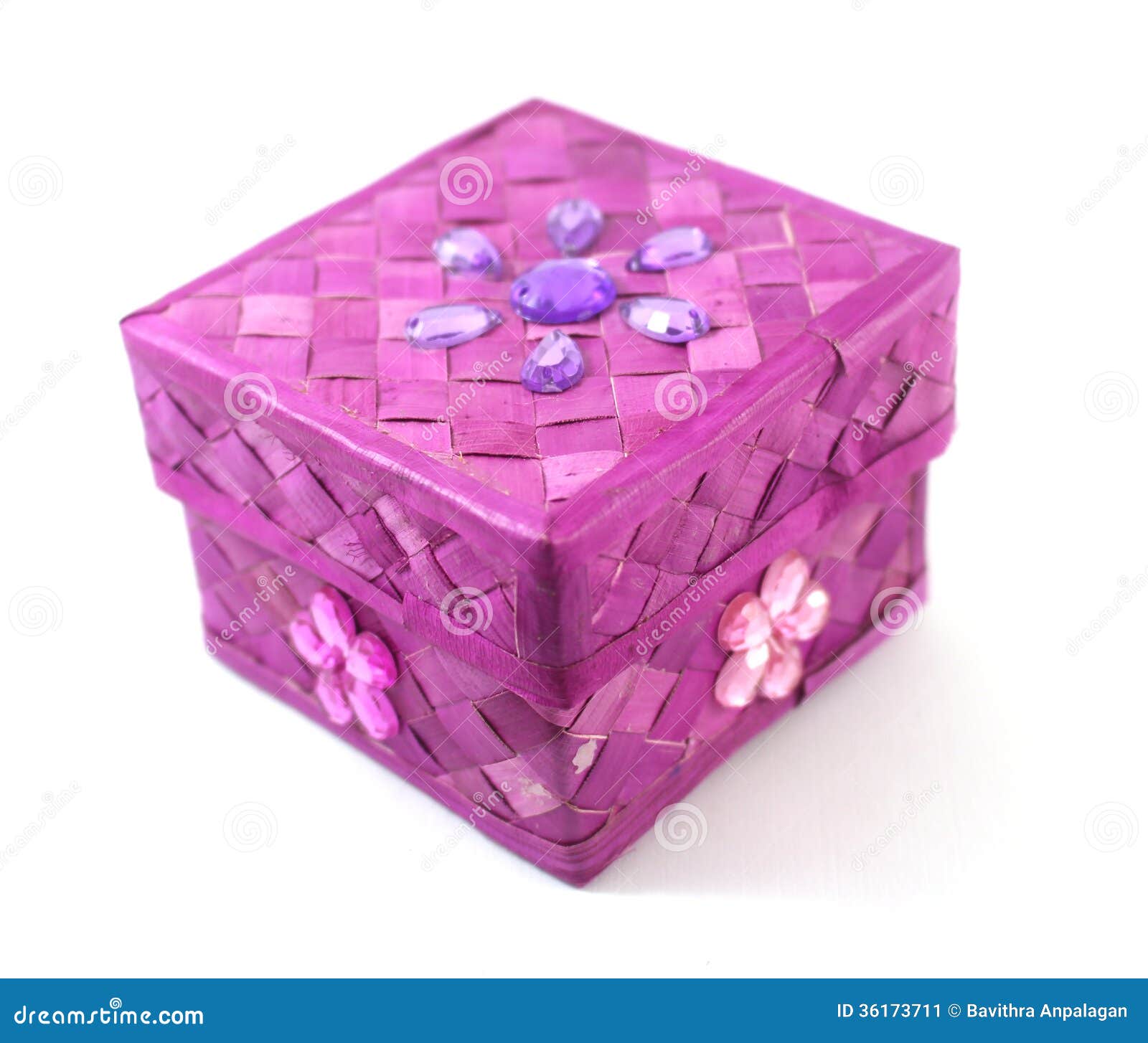 Woven box stock image. Image of craftsman, decorated - 36173711