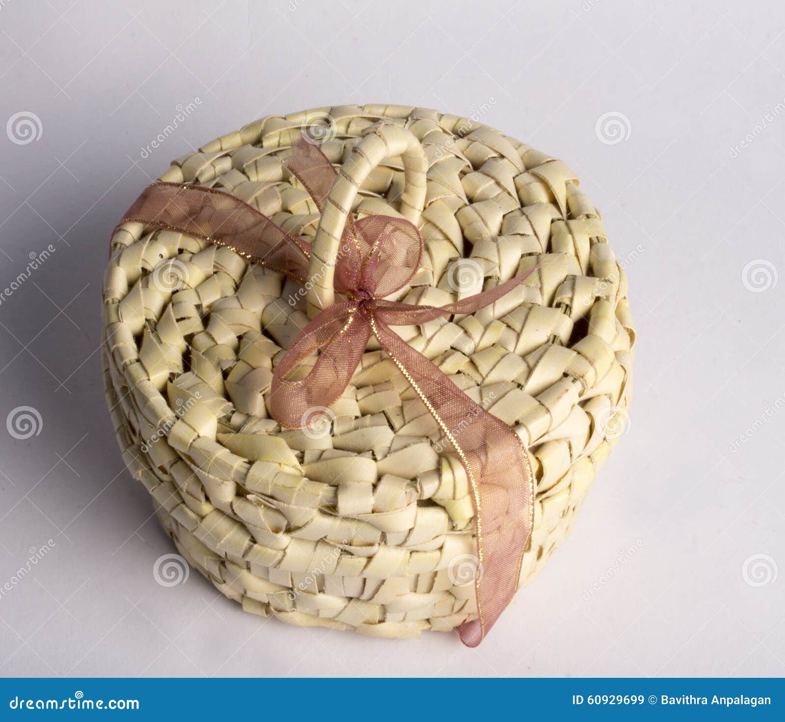 Woven box stock image. Image of crafts, decoration, closed - 60929699