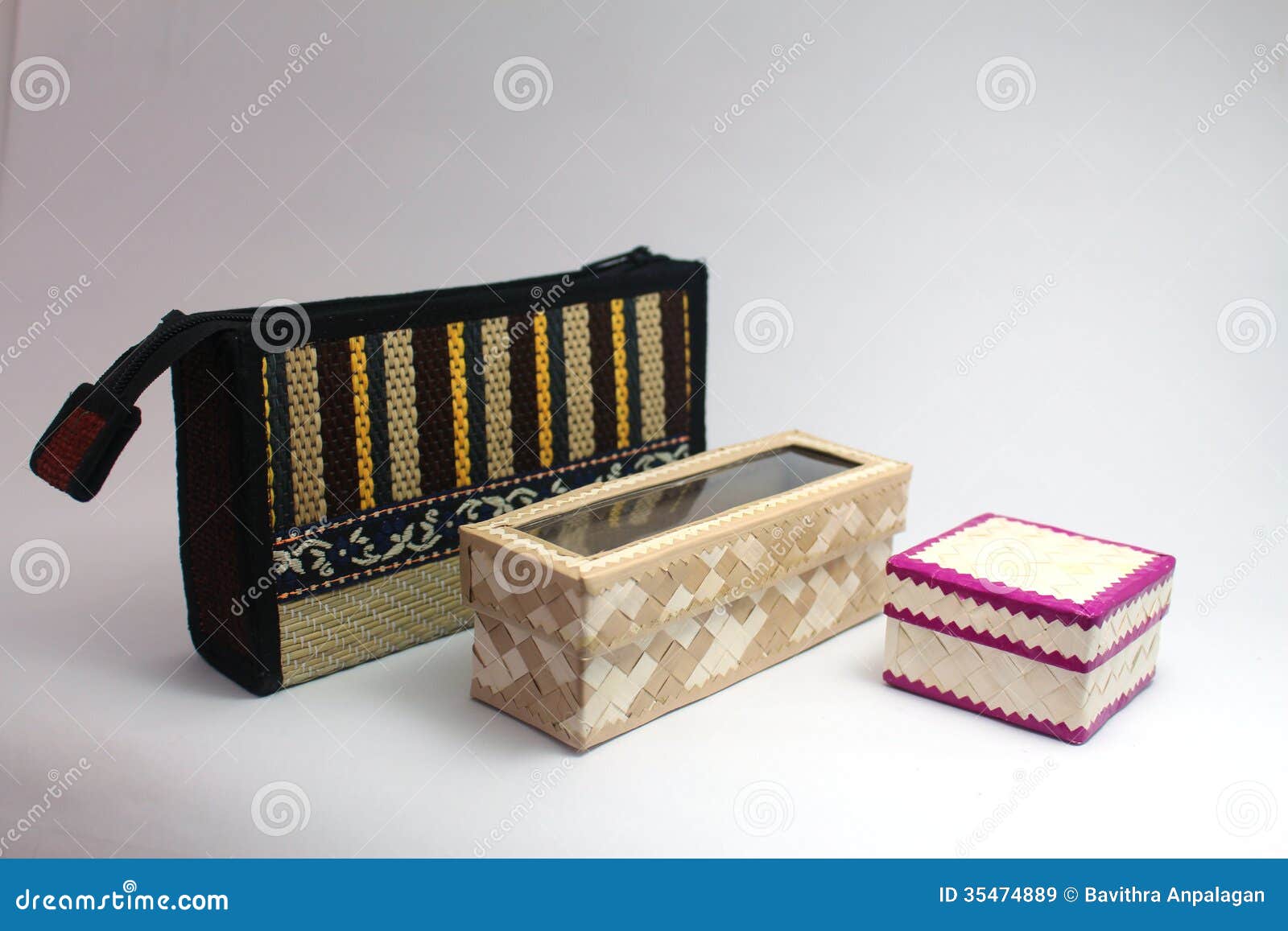 Woven boxes stock image. Image of dried, close, handicraft - 35474889