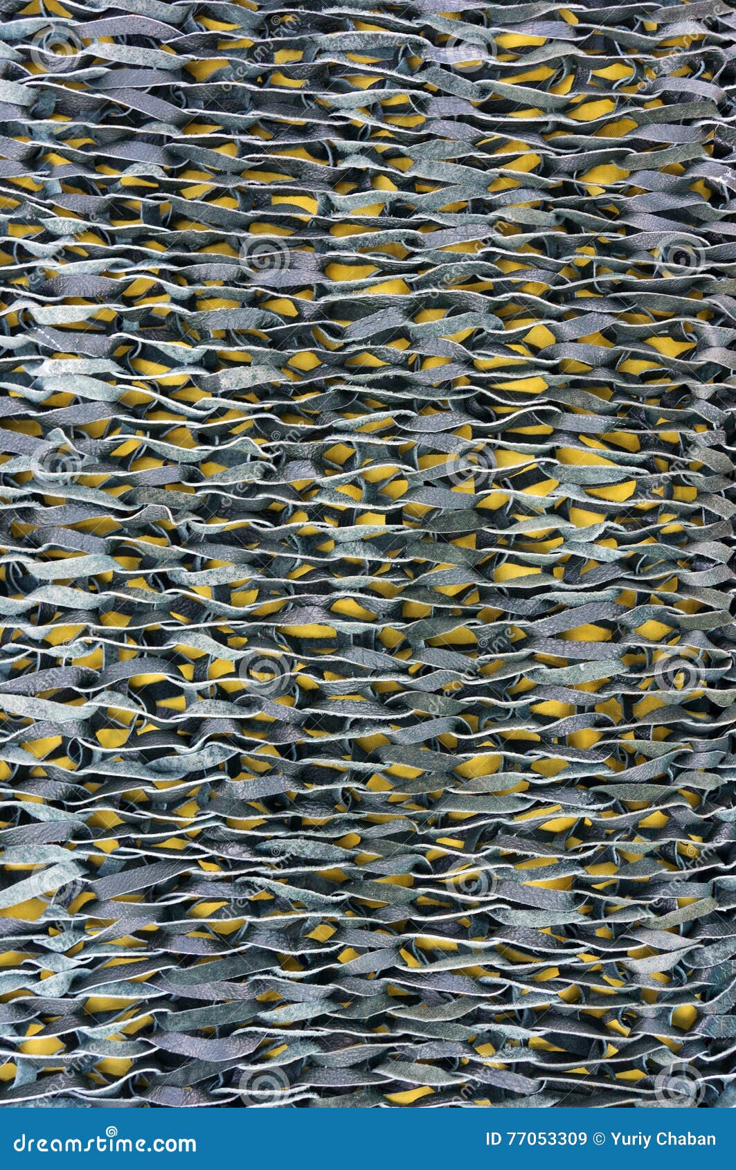 Woven leather strips stock image. Image of lath, interlace - 77053309