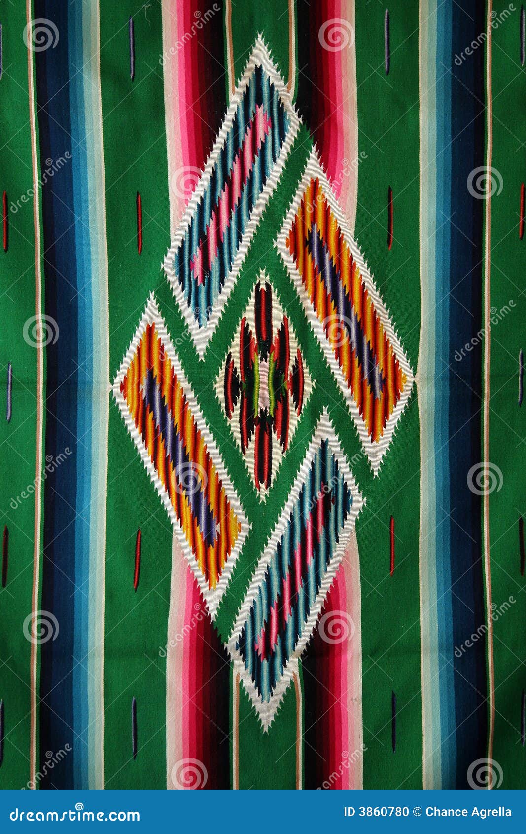 Woven mexican sarape stock photo. Image of colorful, mexican - 3860780