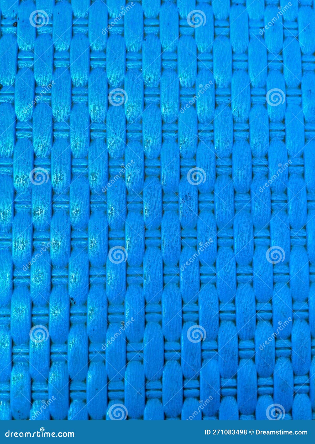 Woven Pattern Made of Blue Plastic Material Stock Photo - Image of aqua ...