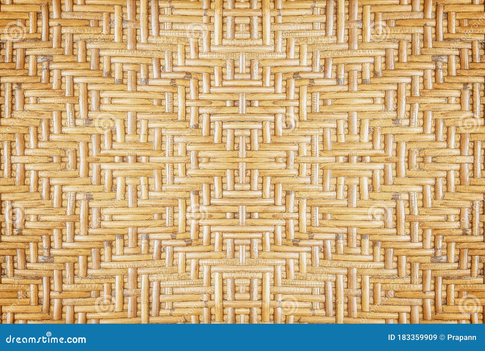 Woven a Rattan with Natural Patterns Stock Image - Image of abstract ...