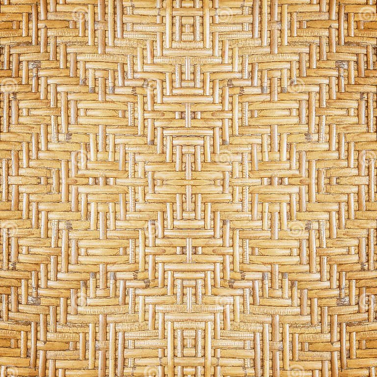 Woven Rattan with Natural Patterns Stock Photo - Image of beige, rattan ...