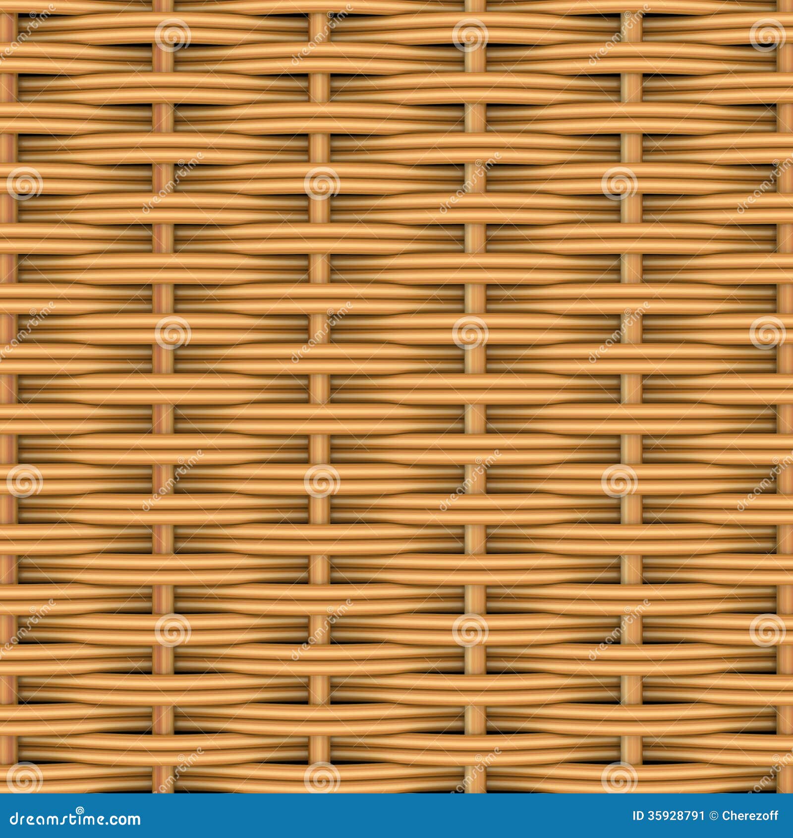 Woven Rattan with Natural Patterns Stock Illustration - Illustration of ...