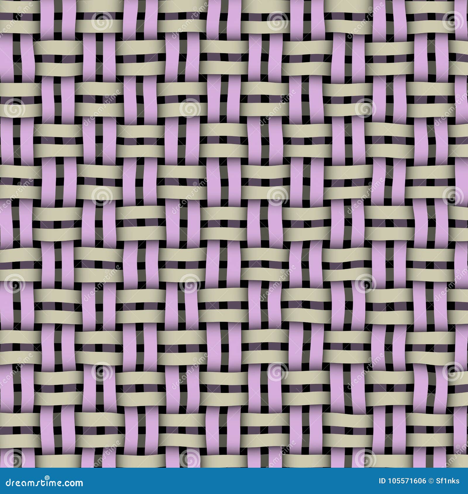 Woven rattan patterns stock illustration. Illustration of basket ...