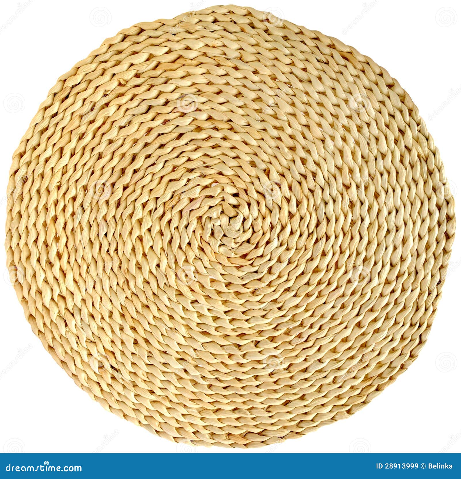 Woven round hand made stock image. Image of decor, grain - 28913999