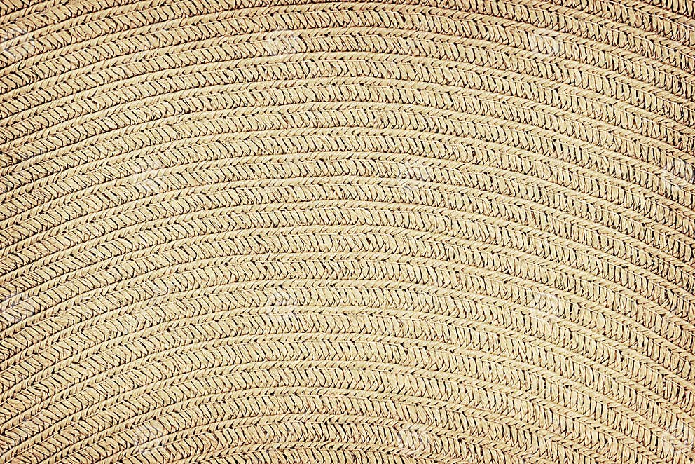Woven Straw Background or Texture Stock Photo - Image of abstract, reed ...