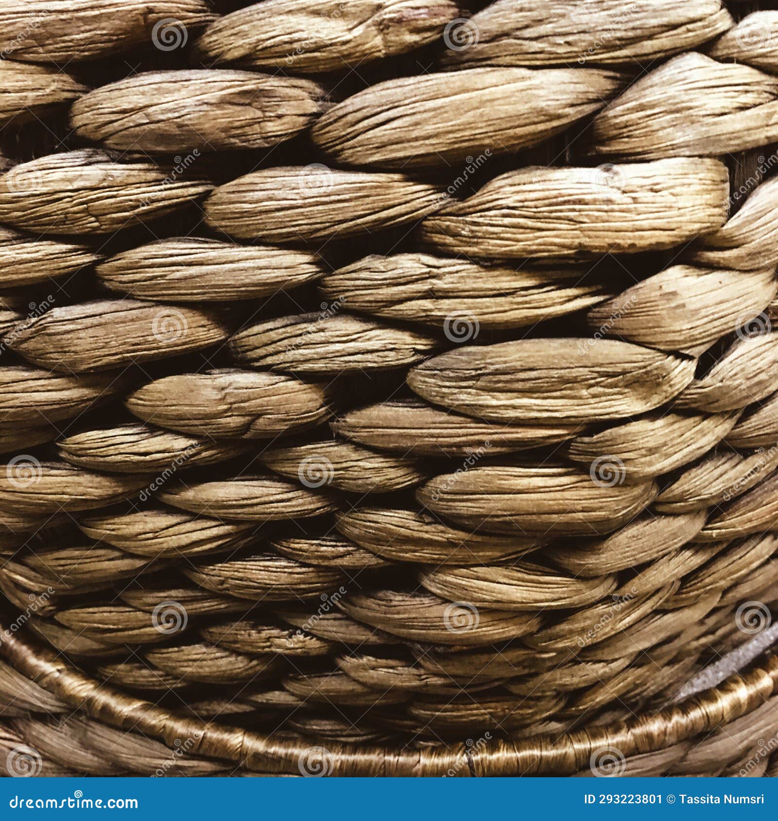 Woven Straw Background or Texture, Brown Colour Stock Image - Image of ...