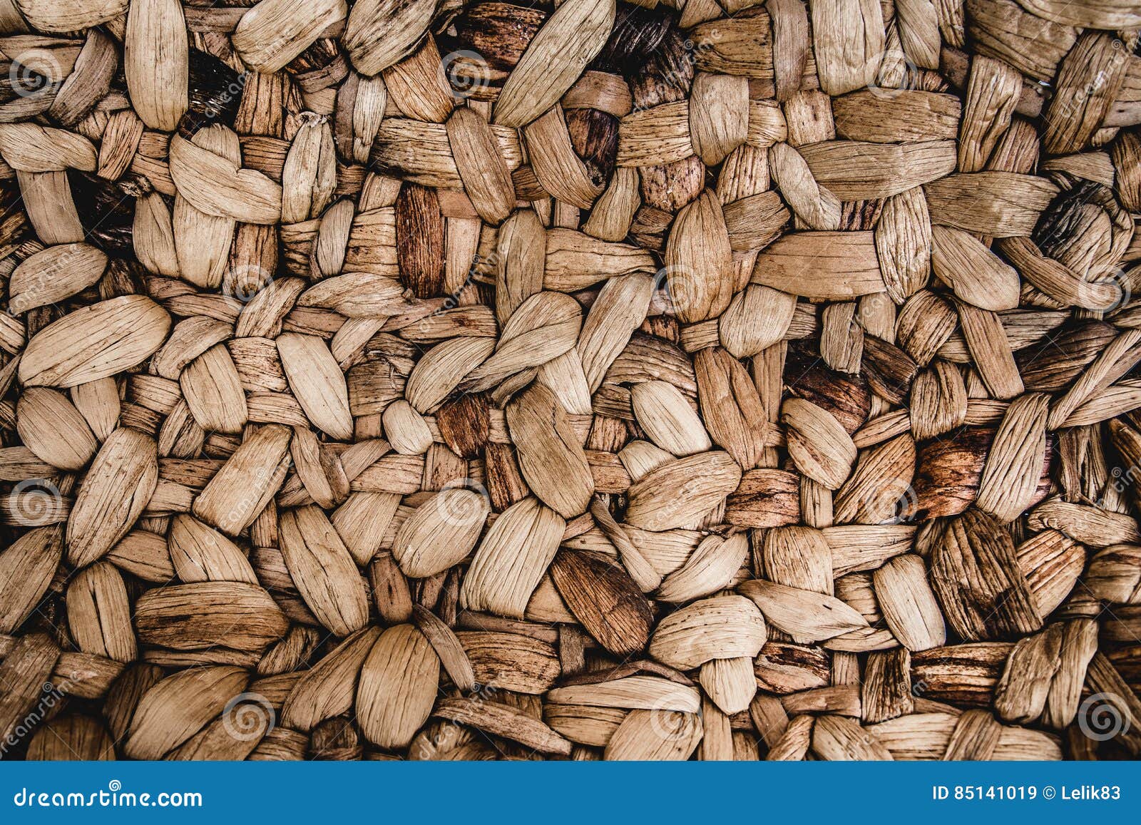 Woven Straw Pattern Texture Stock Image - Image of nature, natural ...