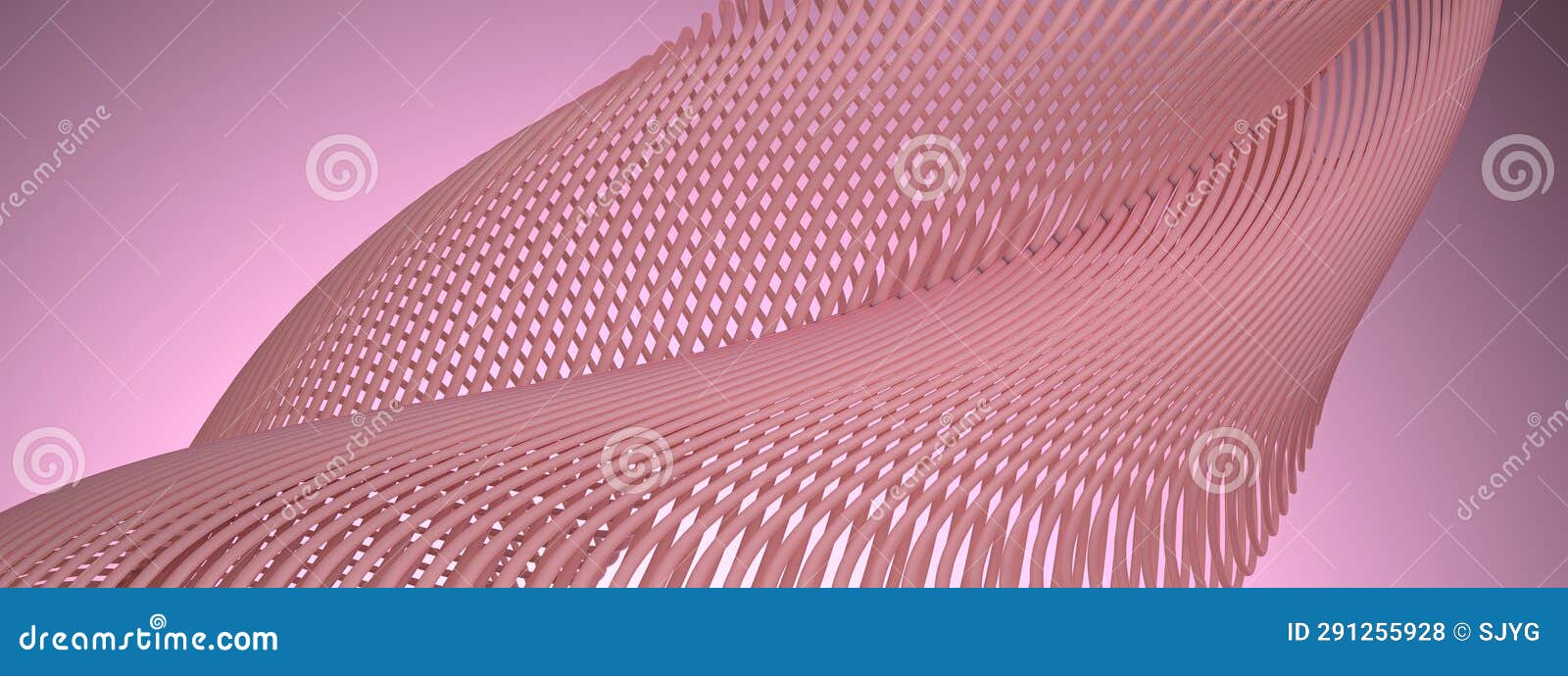 Woven Threads of Human Skin Texture Pink Elegant Modern 3D Rendering ...