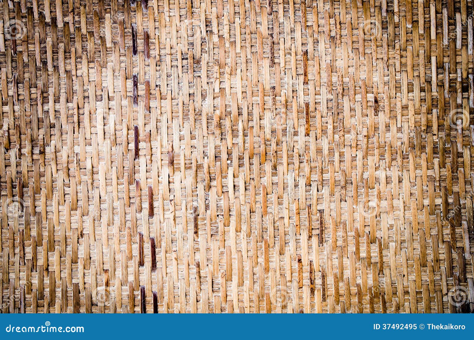 Woven Wood Texture Background Stock Image - Image of fabric, decoration ...