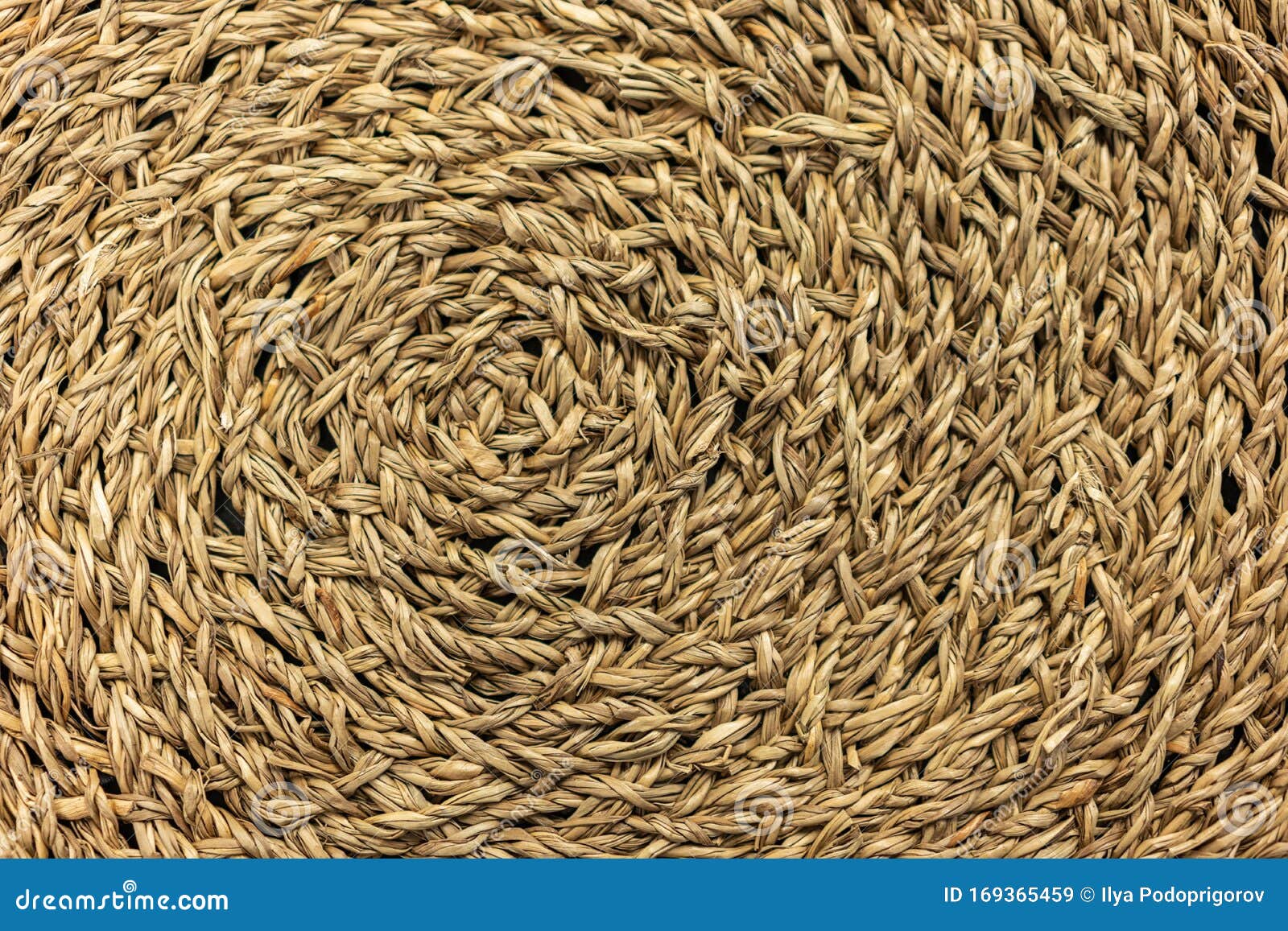 Woven Yellow Wicker Straw Background or Textur Stock Image - Image of ...