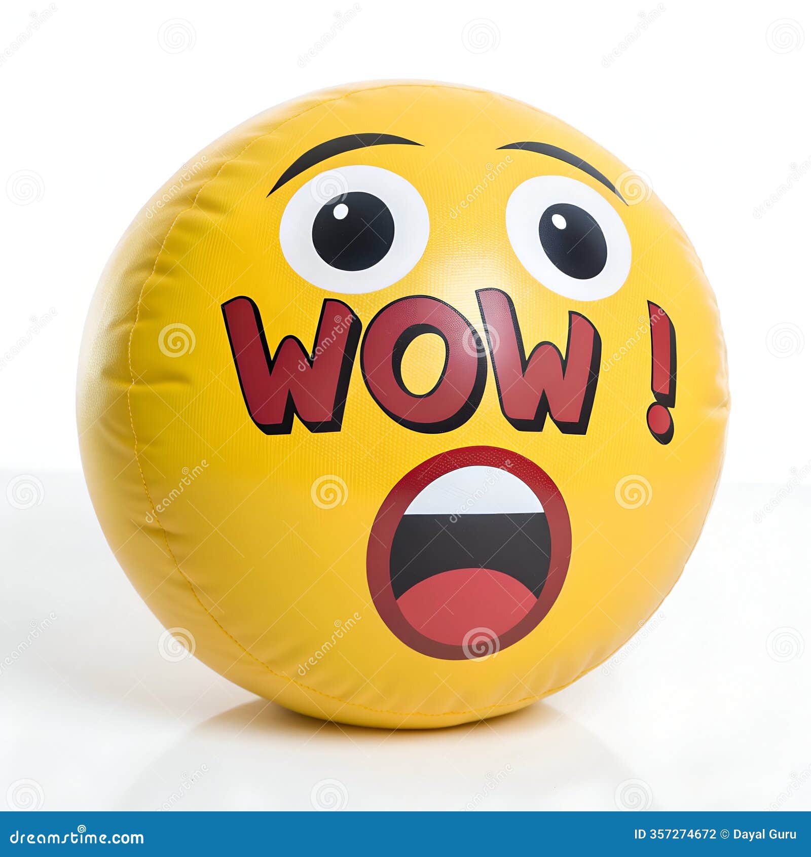 Wow Emoji stock illustration. Illustration of amazement - 357274672