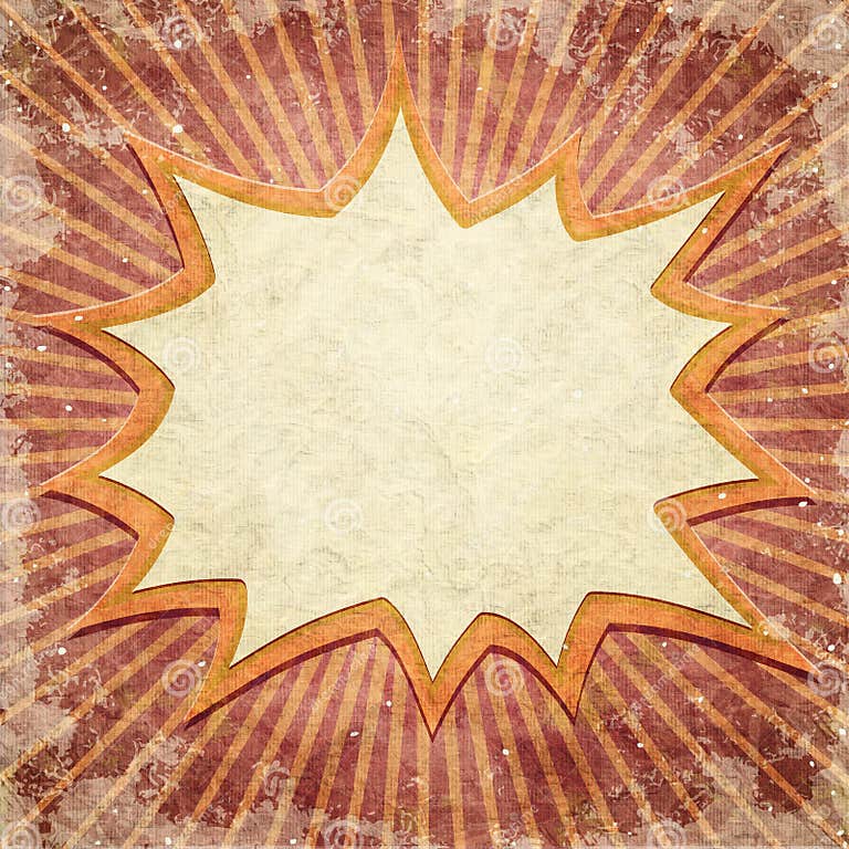 WoW empty frame stock illustration. Illustration of explosive - 35330119