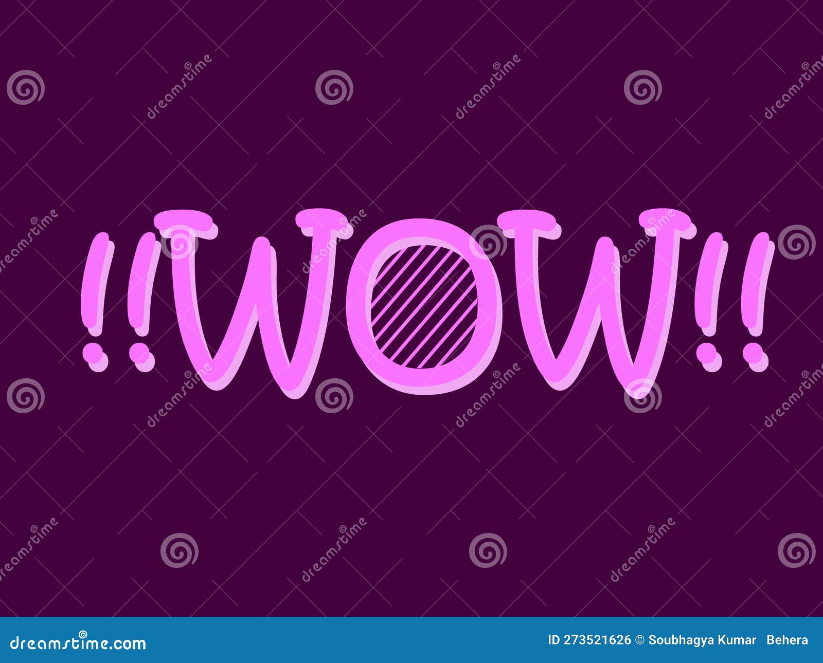 WOW Expression _very Impressed and Surprised by Something Message Deep ...