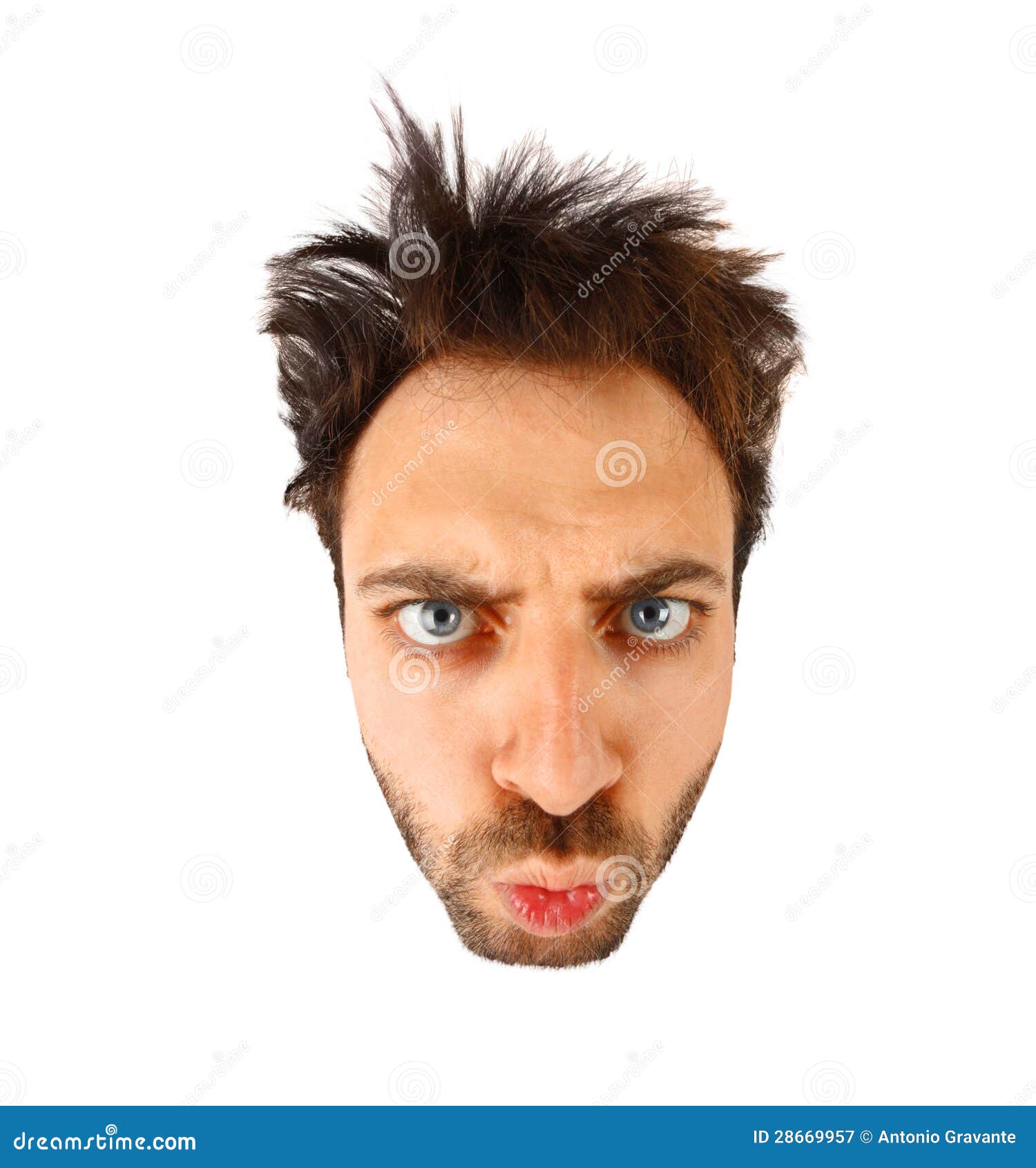 WOW Face Royalty Free Stock Photography - Image: 28669957