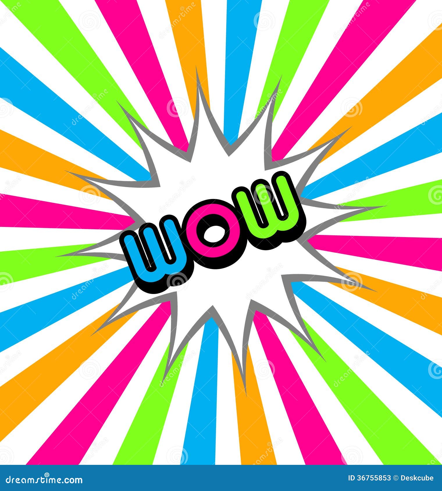 Wow Star Bursting Background Stock Illustrations – 8 Wow Star Bursting ...