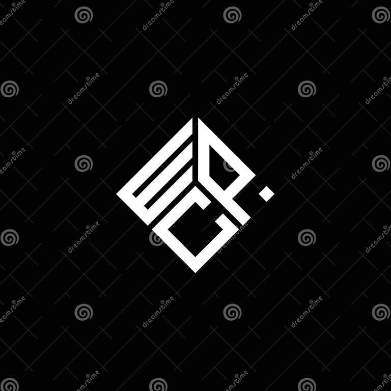 WPC Letter Logo Design on Black Background. WPC Creative Initials ...