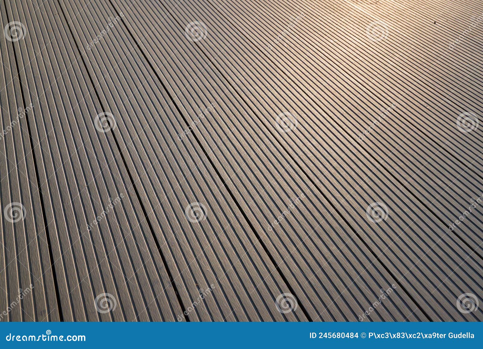 WPC Wood Plastic Composit Deck Texture Stock Photo - Image of jetty ...