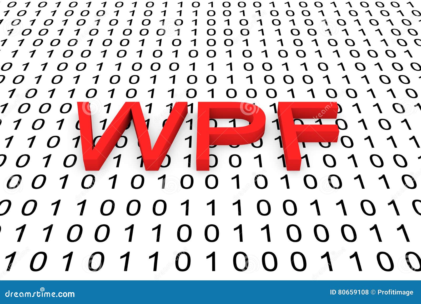 WPF stock illustration. Illustration of framework, tech - 80659108